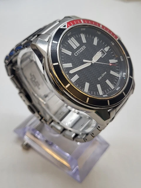 CITIZEN ECO-DRIVE, STAINLESS Steel Men's Quartz Watch - AW1528-75E $84. ...