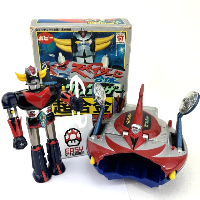 GOLDORAK FIGURE UFO Robot Grendizer Spazer Popy DX Chogokin Boxed EUR ...