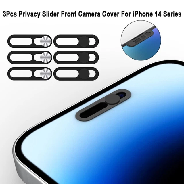 FRONT CAMERA SLIDER Privacy Cap Webcam Cover For iPhone 14 14 ProMax ...
