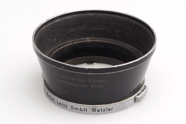 LEITZ LEICA HOOD ITDOO f.3.5cm & 5cm Summaron & Summicron (1716051116 ...