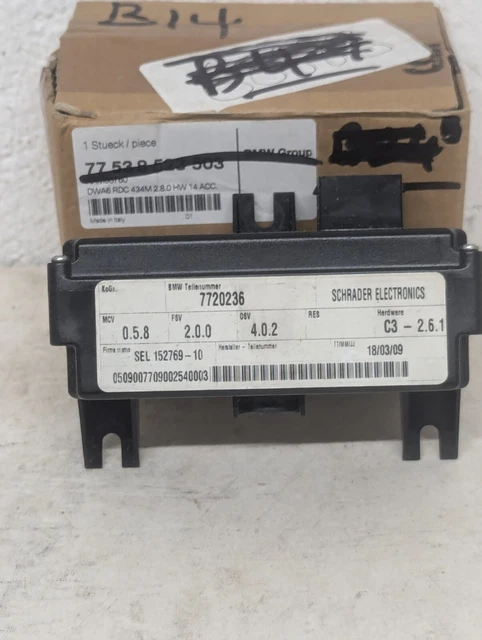 BMW R1200 GS RT RDC Tyre Pressure Monitor Control unit 2003-2013 ...