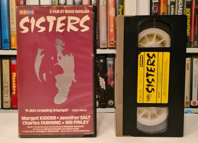SISTERS BRIAN DE Palma Pre Cert VHS Spectrum Ex Rental Big Box Video ...