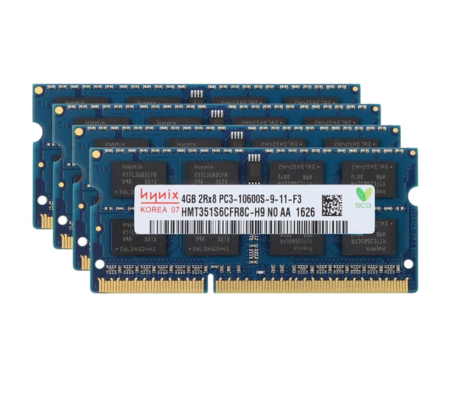 4PCS FOR HYNIX 4GB 2RX8 DDR3 1333MHz PC3-10600S 204PIN SODIMM Laptop Memory RAM $31.75 - PicClick CA