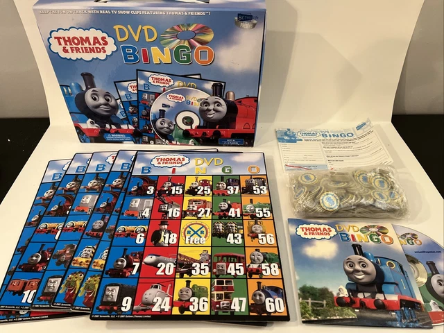 THOMAS THE TANK Engine DVD Bingo Childrens Game Thomas Train Friends ...