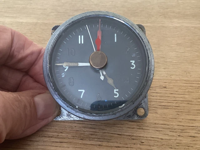 ORIGINAL WW2 RAF One Day SPITFIRE Cockpit Clock - Air Ministry 6A/1002 ...