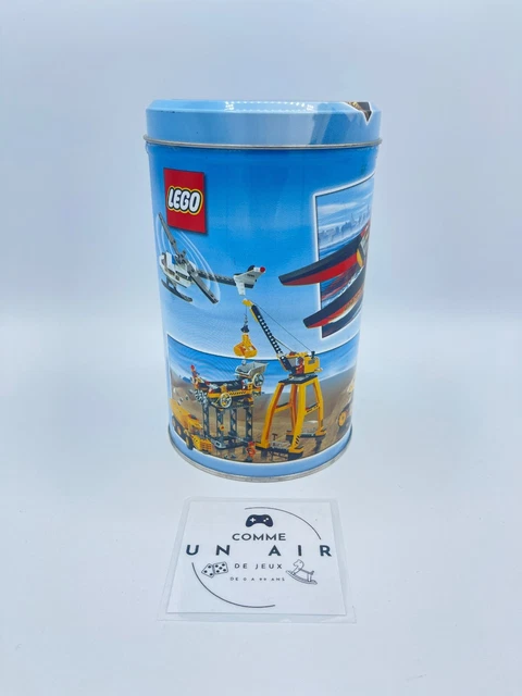 BOÎTE MÉTAL LEGO City Boite Gateau Lego MOTIF Hélicoptère Avion ...