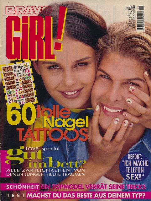 MAGAZINE BRAVO GIRL n° 18 / 23. 8. 1995. EUR 12,00 - PicClick FR