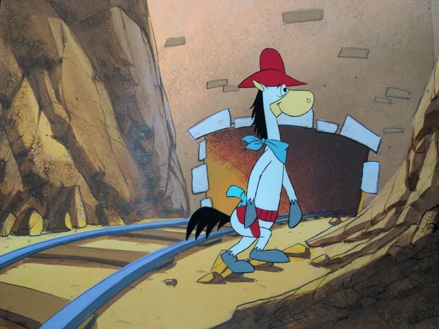 QUICK DRAW MCGRAW animation cel production art Hanna-Barbera vintage ...