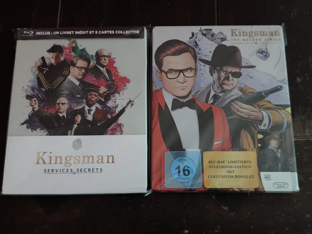 KINGSMAN SECRETS SERVICE / The Golden Circle! Limitierte Steelbook ...