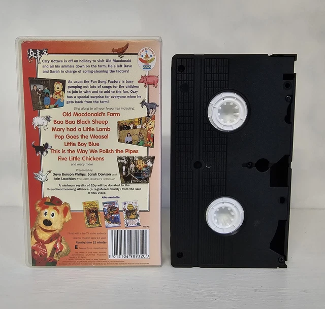 THE FUN SONG Factory At Old Macdonald's Farm Vhs £16.99 - PicClick UK