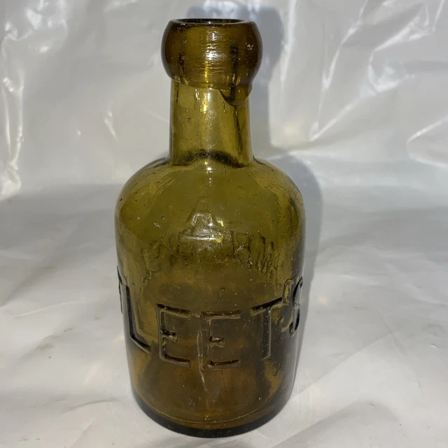 ANTIQUE AMBER BLOB Top Dumpy Seltzer, Fleet’s Camberwell. £9.50 ...