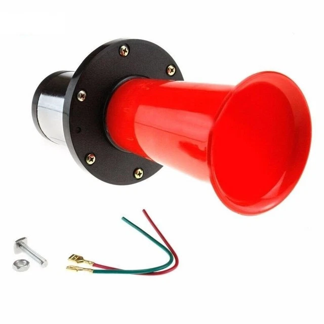 RÉTRO CORNE FANFARE Avec Voiture Ancienne Son Universel Rouge 12V EUR ...