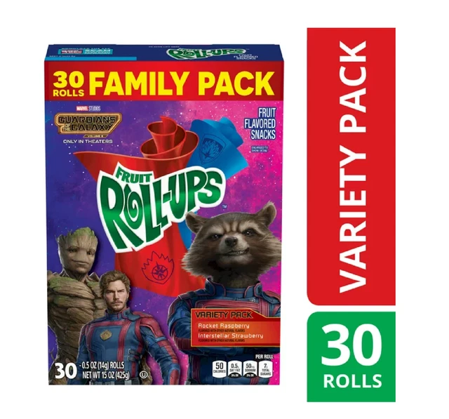 FRUIT ROLL-UPS FRUIT Flavored Snacks Variety Pack 15 oz 30 ct NEW £10. ...
