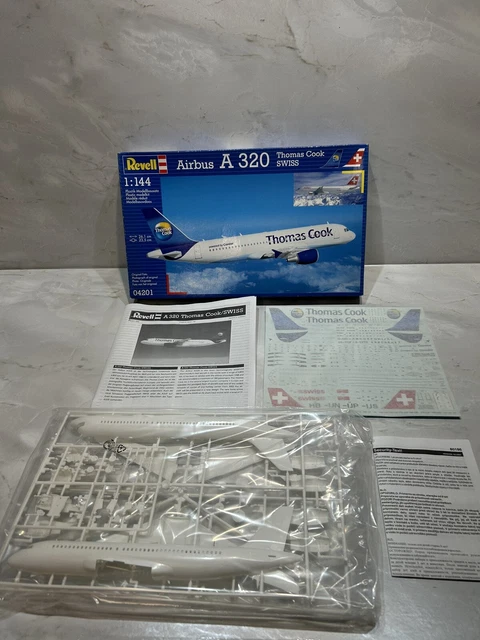 REVELL 04201 AIRBUS A320 Thomas Cook Swiss Airlines 1:144 Model Kit ...