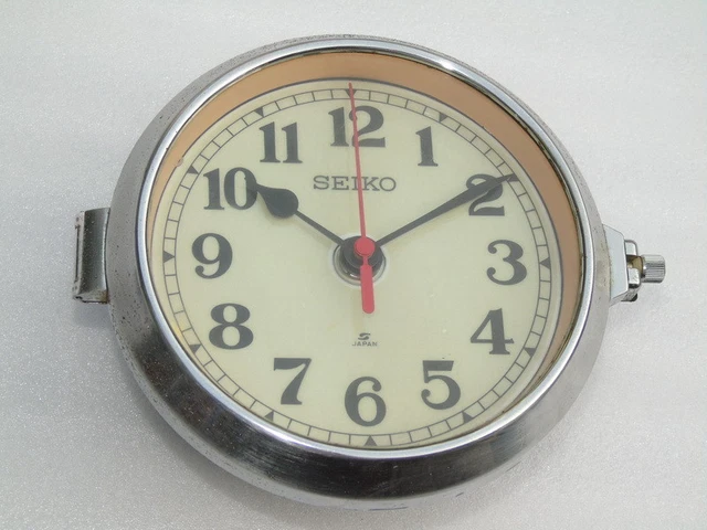 VINTAGE SEIKO SLAVE Clock Mc-133 Seikosha Japan Ship Boat Yacht ...
