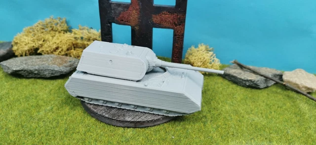 TANK VIII MAUS Tank unpainted 3D print kit Wehrmacht 1:87 1/72 £10.22 ...