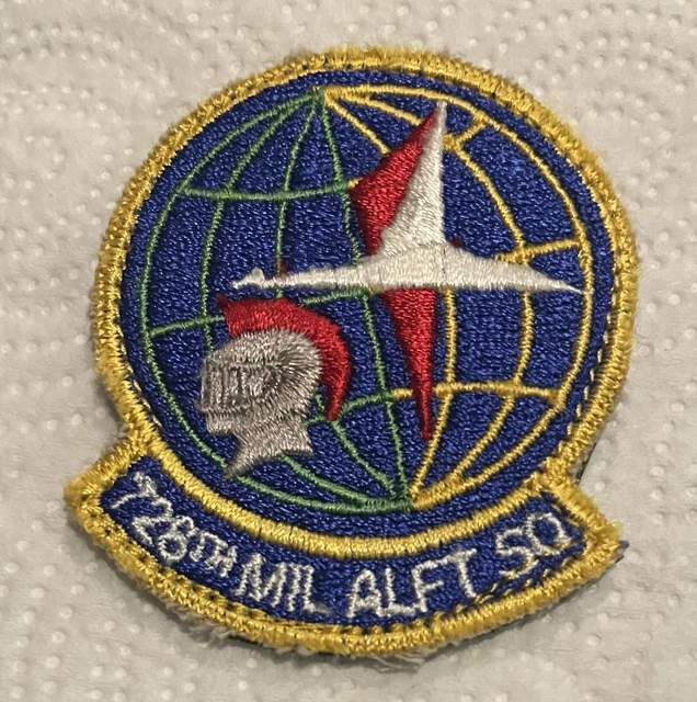 3” USAF PATCH 728TH Military AIRLIFT SQUADRON £7.62 - PicClick UK