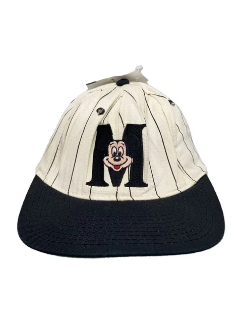 90S MICKEY MOUSE Made In Usa Cap Free Beg Stripe Men's AWm03 £160.30 ...