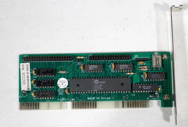 VINTAGE GENERIC 16 bit IDE interface card $6.00 - PicClick