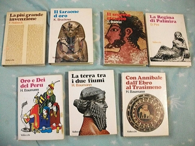 LOTTO 7 LIBRI Rari Di Narrativa Storico-Archeologica Anni 60 E 70 EUR ...