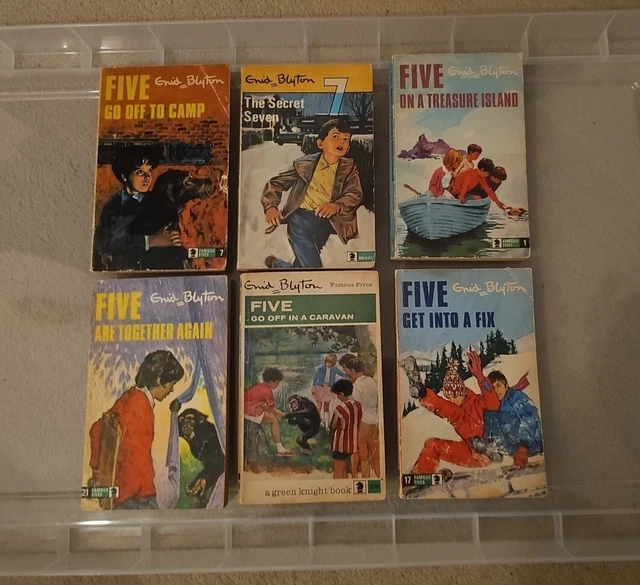 VINTAGE COLLECTION FAMOUS Five And Secret Seven Books Enid Blyton ... VINTAGE COLLECTION FAMOUS Five And Secret Seven Books Enid Blyton ...