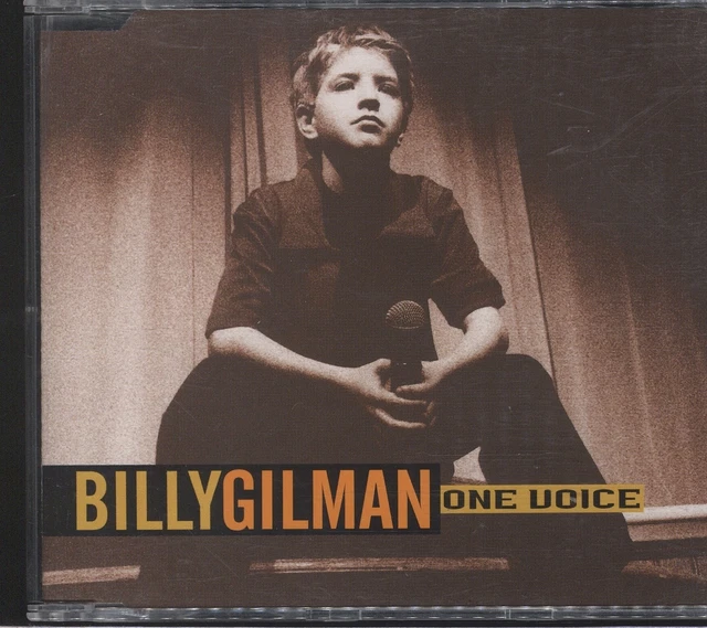BILLY GILMAN ONE voice cd single $5.95 - PicClick AU