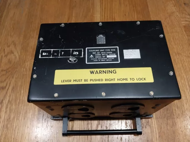 EX-MOD RAF SMITHS Industries Coupling Unit Type 9546 10D/22534 £60.00 ...