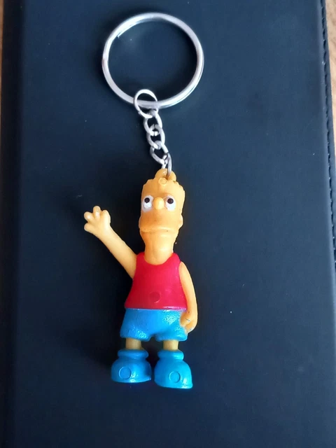 VINTAGE BART SIMPSON (The Simpsons 1990's) Key ring /Key Chain EUR 23 ...