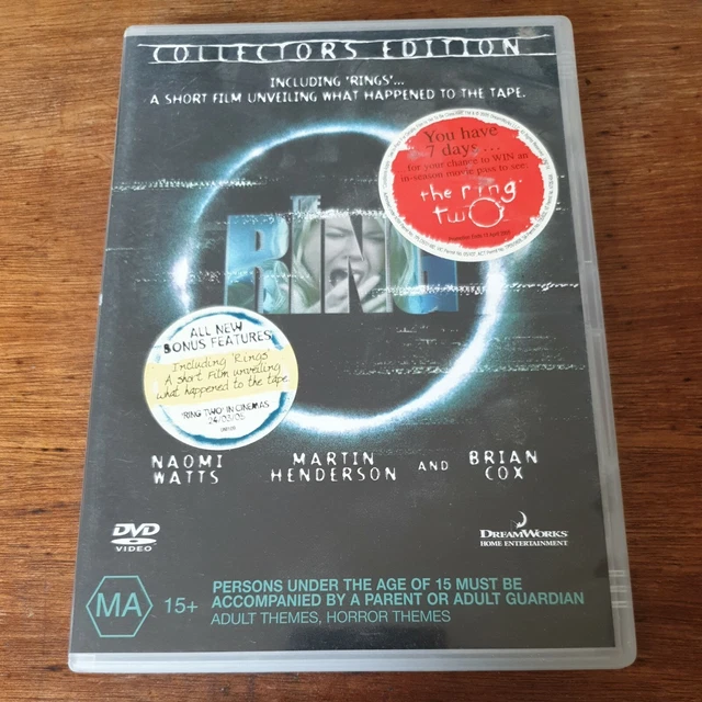 THE RING COLLECTOR'S Edition DVD R4 Like New! FREE POST $11.86 ...