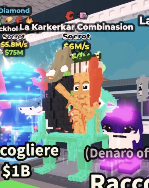 🧠 💥 STEAL a brainrot| La Karkerkar Combinasion (6M/S) EUR 7,99 ...