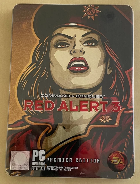 COMMAND & CONQUER Red Alert 3 Premier Edition PC (PC, 2008, DVD-ROM ...