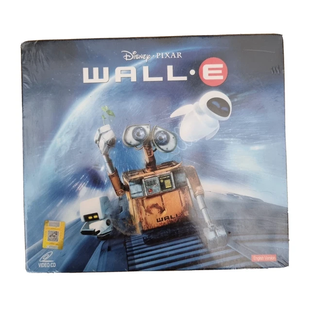 DISNEY PIXAR WALL-E VCD Video CD Movie English Version Brand New and ...