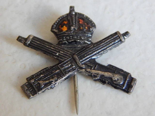 RARE CAP BADGE ( Ww1 Machine Gun Corps ) £20.00 - PicClick UK