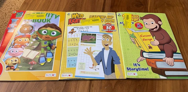 PBS KIDS SUPER WHY Coloring & Activity Book Stickers By Bendon BRAND ...