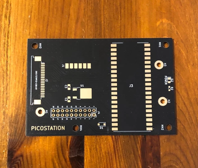 Playstation Picostation Raspberry Pi Pico Project Pcb 1 6mm Fr4