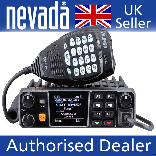 DR-MD520E DUAL-BAND DMR Mobile Transceiver with GPS NEW £429.95 - PicClick UK