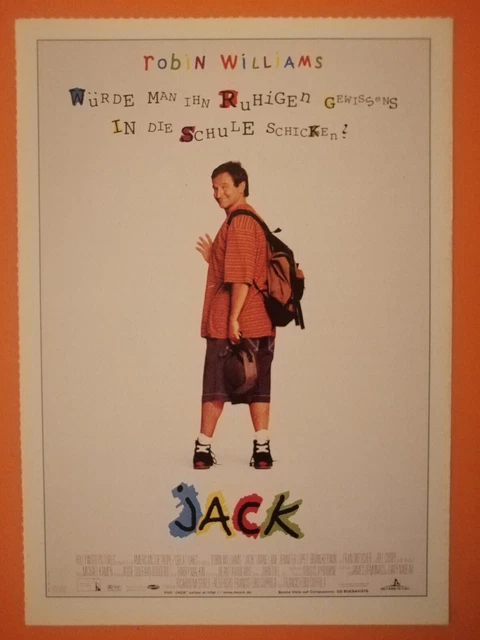 JACK - ROBIN Williams, Diane Lane, Jennifer Lopez, Bill Cosby - Cinema ...