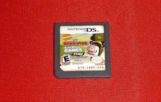 BACK AT THE Barnyard Slop Bucket Games (Nintendo DS, 2008)-Cart Only ...