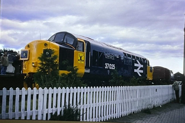 CLASS 37 Train 35mm Colour Slide-37025 - See note- £2.30 - PicClick UK