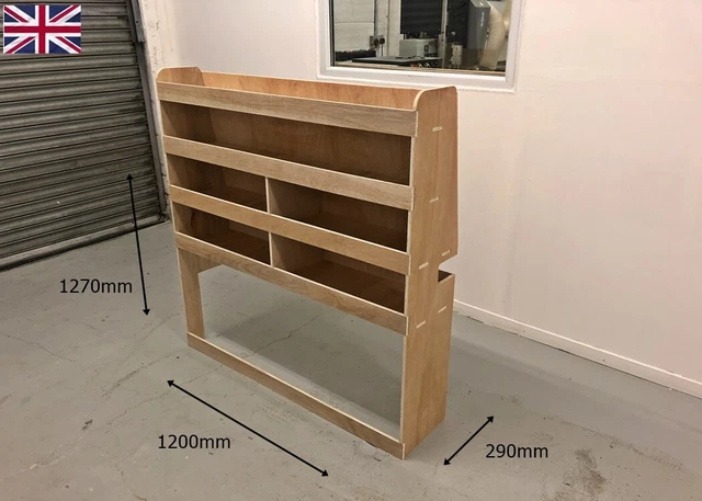 FORD TRANSIT CUSTOM Crew Double Cab Van Racking - Storage - Shelving ...