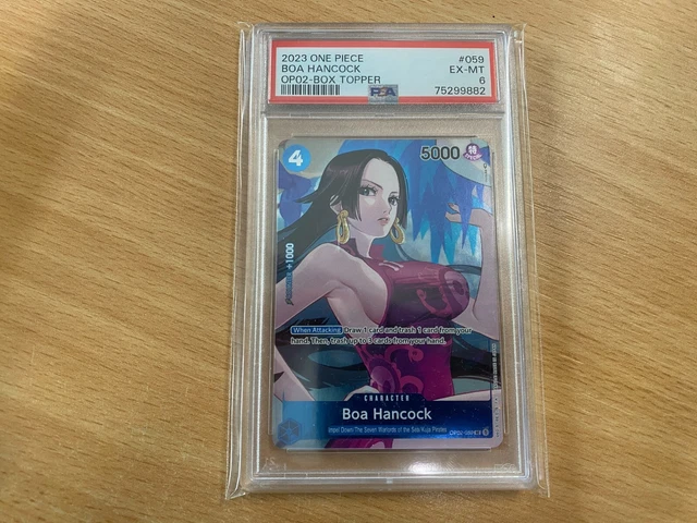 BOA HANCOCK OP02-059 UC (PSA 6) une pièce 75299882 EUR 35,03 - PicClick FR