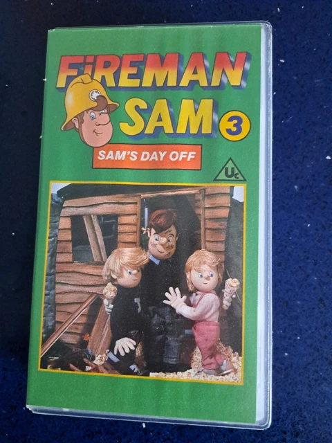 FIREMAN SAM 3 - Sam's Day Off (VHS/H) £3.00 - PicClick UK