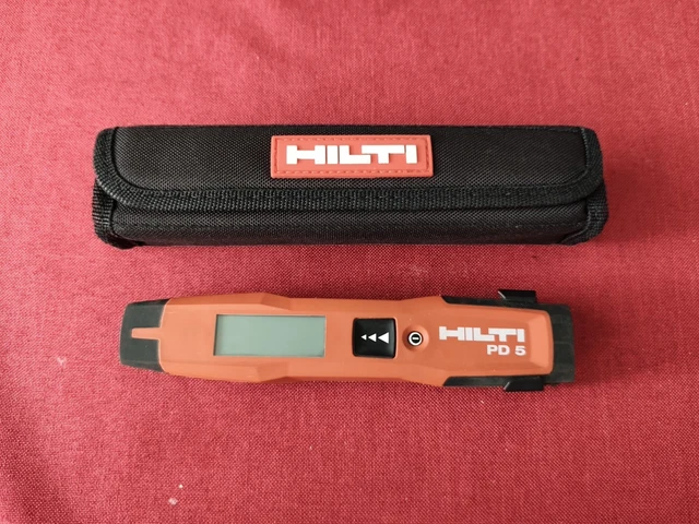 HILTI PD-5 PD5 best LASER METER with m, ft, in £108.41 - PicClick UK