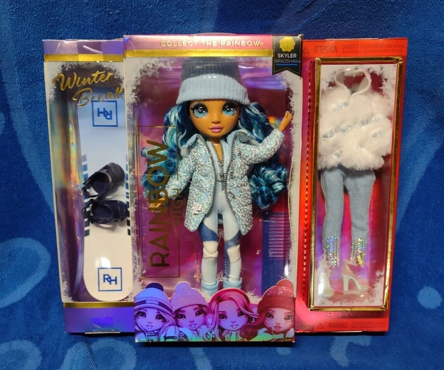 RAINBOW HIGH WINTER Break Skyler Bradshaw Fashion Doll EUR 24,10 ...