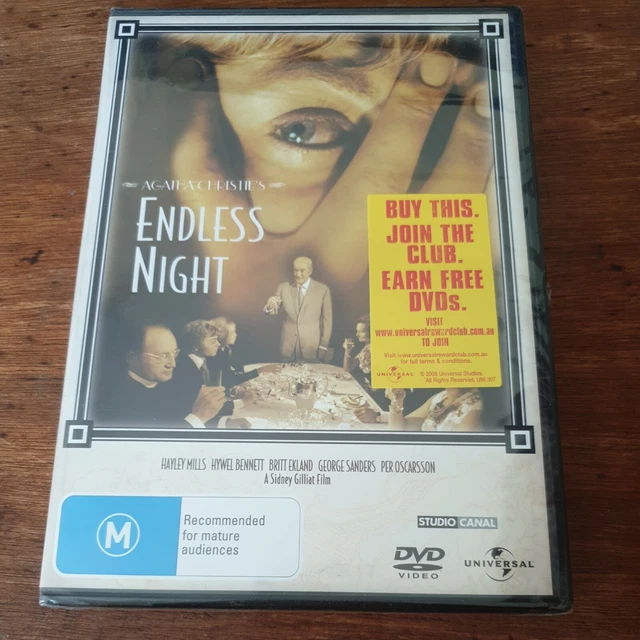 ENDLESS NIGHT AGATHA Christie DVD R4 Region 2+4 BRAND NEW SEALED $78.80 ...