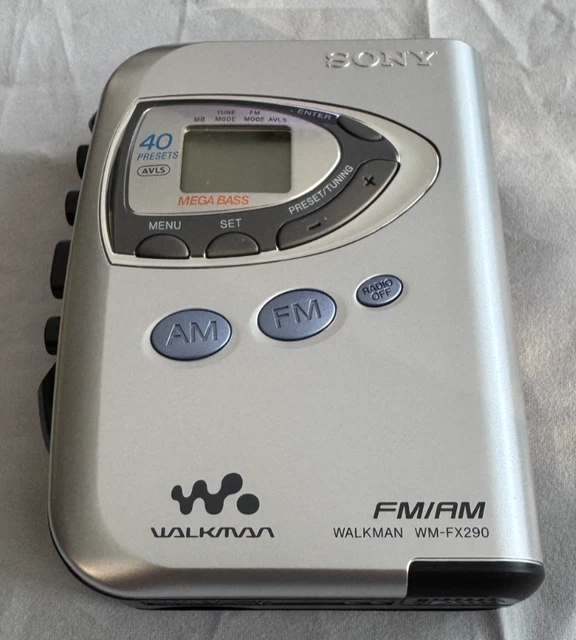 SONY WM-FX290 RADIO Cassette Player - FM/AM Walkman Classic New Boxed £ ...
