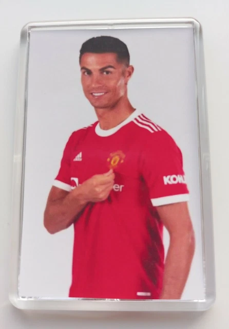MANCHESTER UNITED MAN Utd Cristiano Ronaldo Football Fridge Magnet 45mm ...