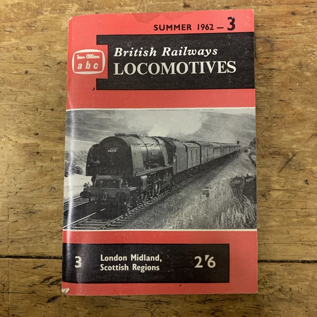 ABC. BRITISH RAILWAYS LOCOMOTIVES. PART 3 London Mid & REGION. IAN ...