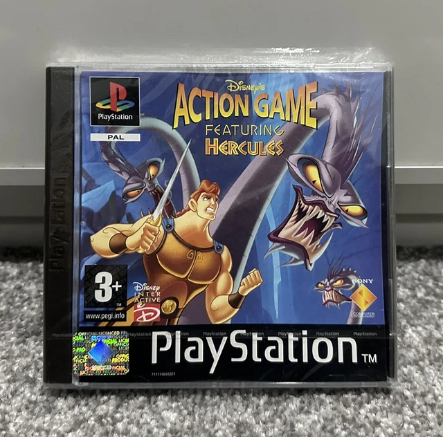 PLAYSTATION 1 - HERCULES Game COMPLETE New FACTORY SEALED - Black Lable ...