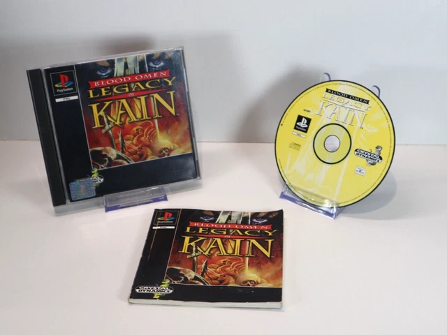 BLOOD OMEN LEGACY of Kain ~ PlayStation 1 ~ PS1 ~ CIB ~ VGC £64.99 ...
